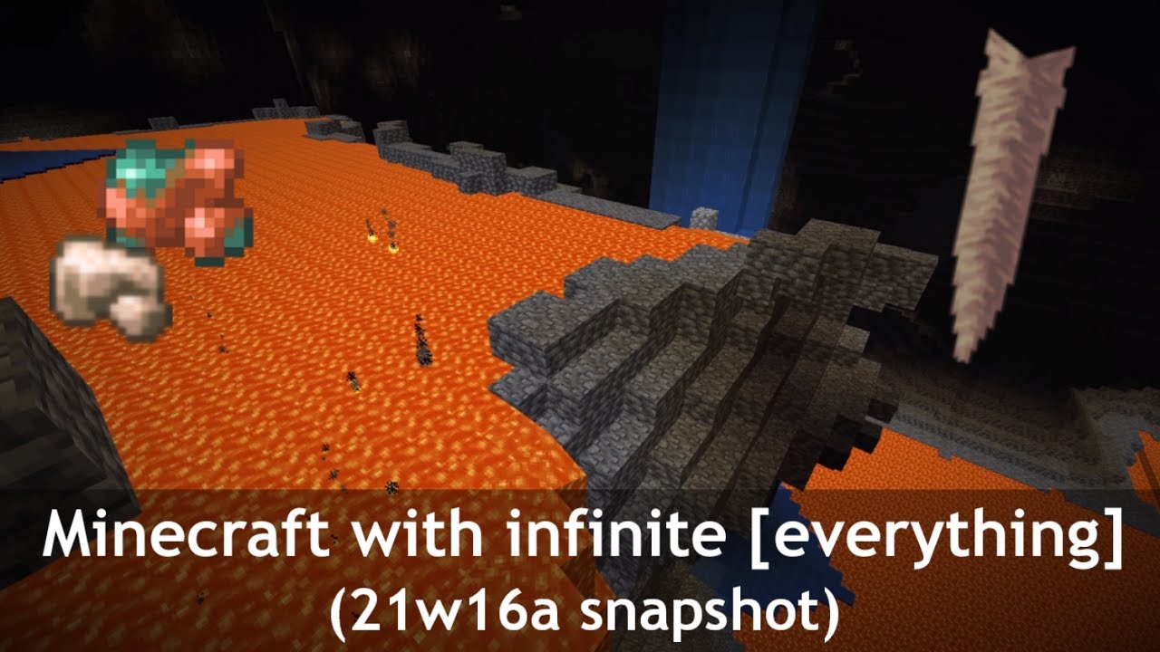 Minecraft 21w16a snapshot made things abundant... - YouTube