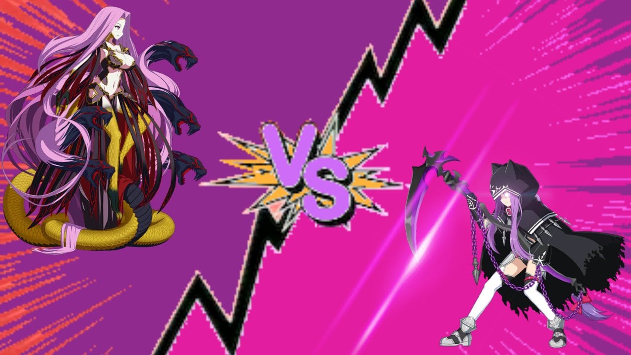 Gorgon vs Medusa lancer (Ana) | Fate/Grand Order Setsubun 20th Floor ...