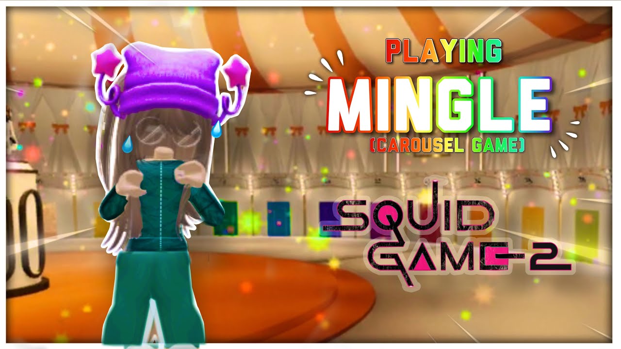 Playing MINGLE 🦑(Carousel Game) On ROBLOX!! 🎠 - YouTube