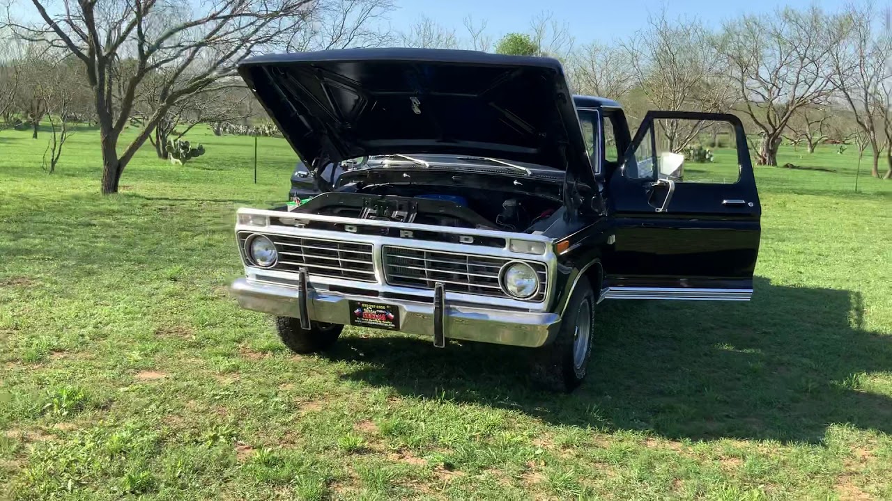 1973 Ford F-100 Ranger SWB Fleetside 302 3-speed Column Shift A/C 73 ...