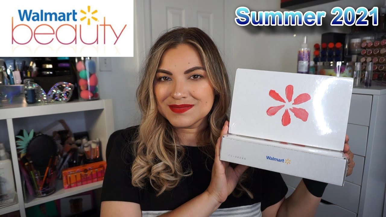 SUMMER 2021 WALMART BEAUTY BOX UNBOXING - YouTube