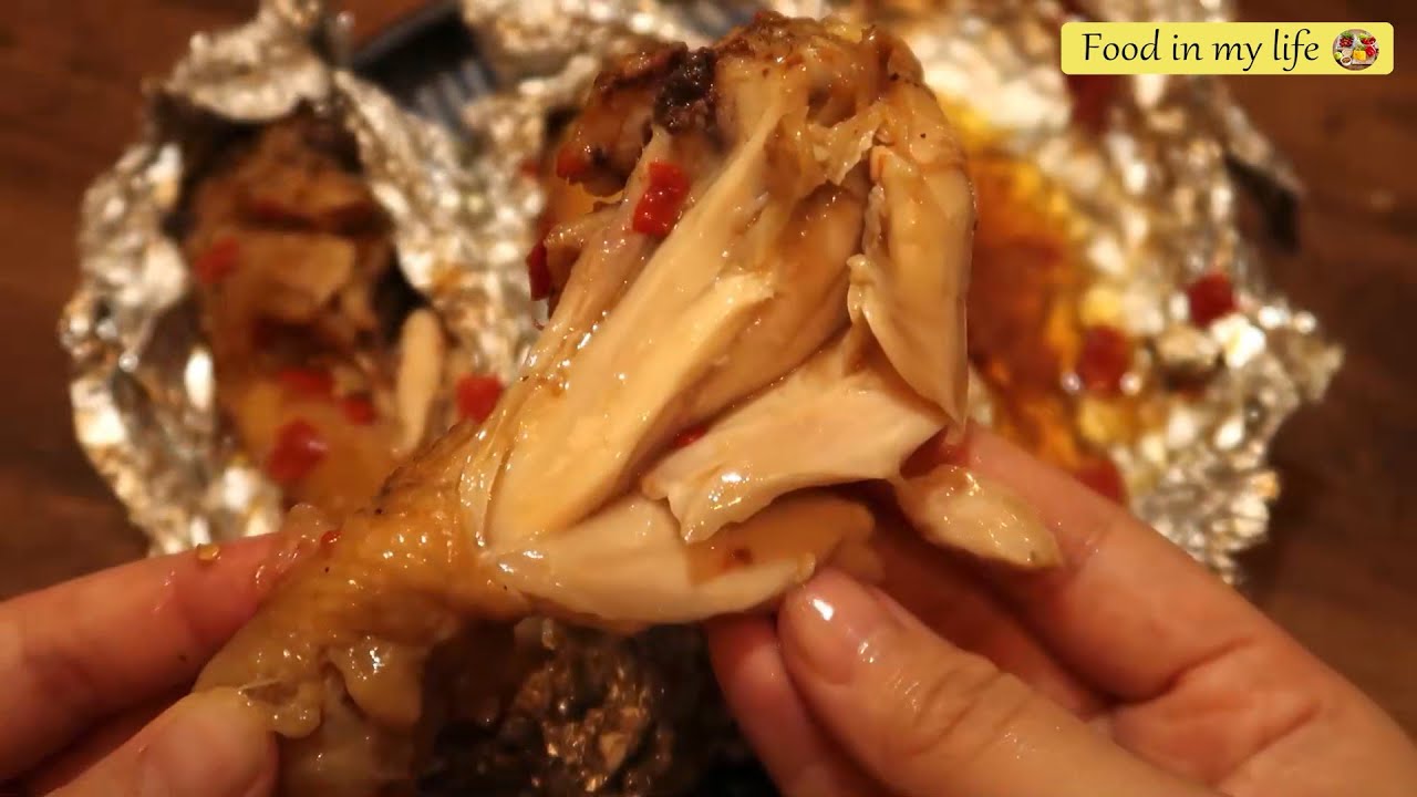 【Chinese food】— Super tender and smooth steamed chicken legs! Delicious ...