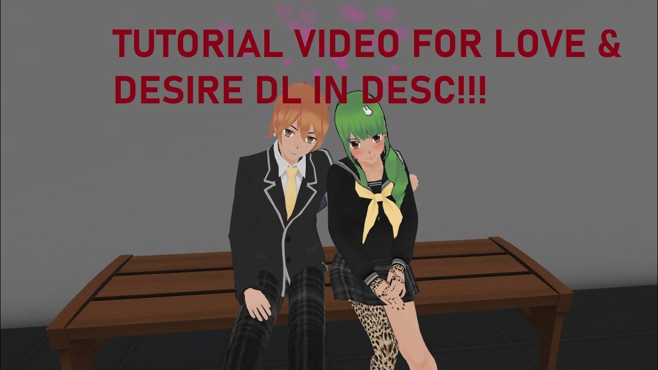 Love & Desire (Tutorial Day) Monday Game Play | Yandere Simulator Mod ...