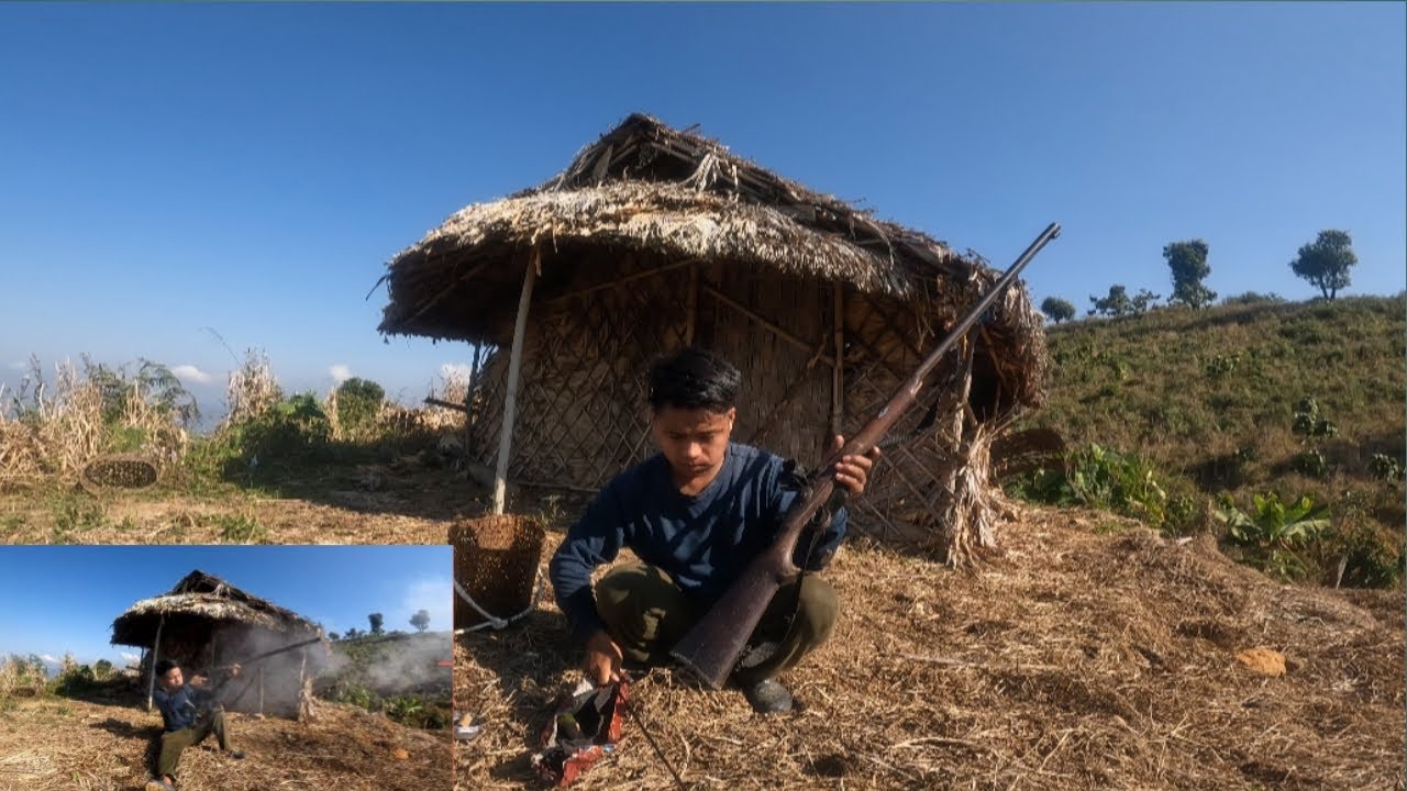 Local Homemade muzzle loader Gun/Lampha Naga - YouTube