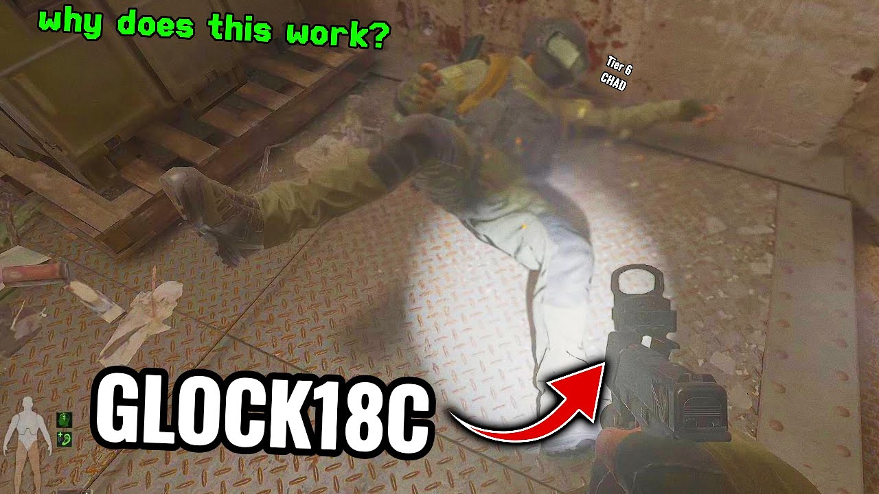 GLOCK G18C FULL AUTO GLIZZY 1100 RPM LEG META MASSIVE RAIDS -- Arena ...