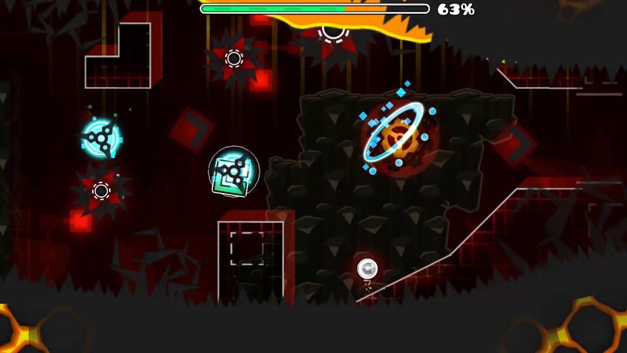 Scream by DanZman (Easy demon) All coins - Geometry dash 2.11 - YouTube