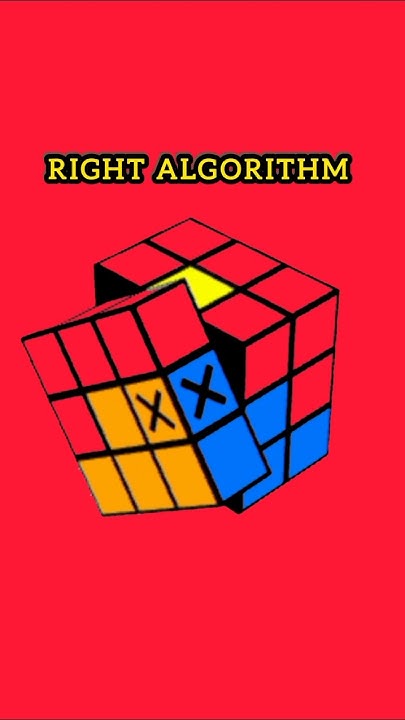 🔥🤯Right and 💥 left algorithm in rubiks cube tips and tricks - YouTube