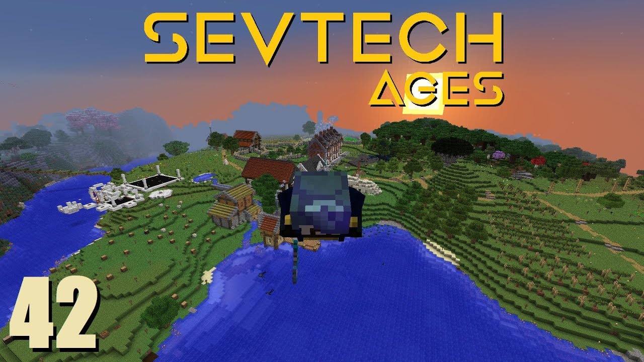 SevTech Ep 42 Flight - YouTube