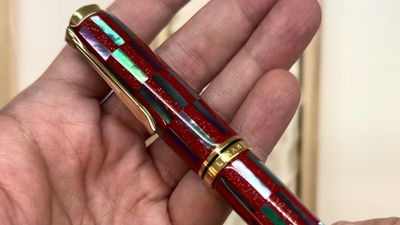 A Fair Fair Pens - Pelikan Raden Red Infinity in Souveran M1000 2023 ...
