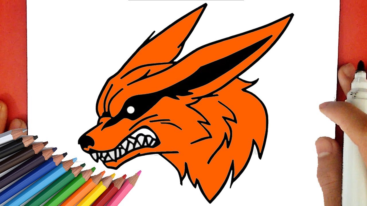 HOW TO DRAW KURAMA - YouTube