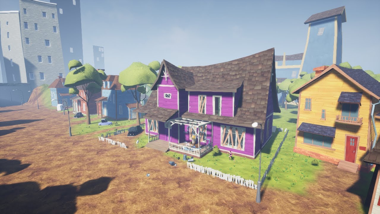 Прохождение мода: KENWAY_Remake. Hello Neighbor Mod Kit. - YouTube