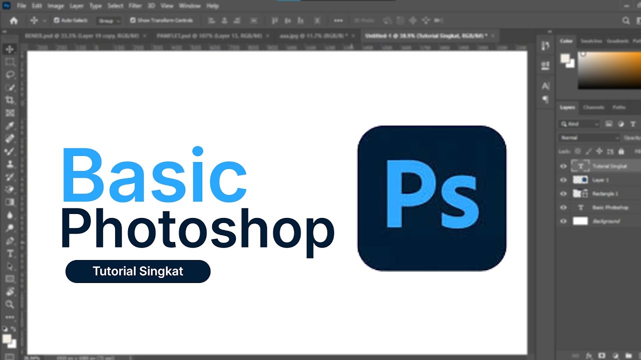 #tutorialsingkat CARA CEPAT MENGGUNAKAN PAN TOOL PADA PHOTOSHOP - YouTube