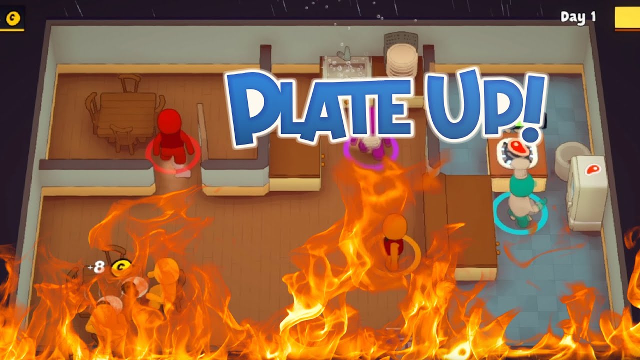 นี่มัน Overcookedแบบแต่งร้านได้ | plate up! Demo - YouTube