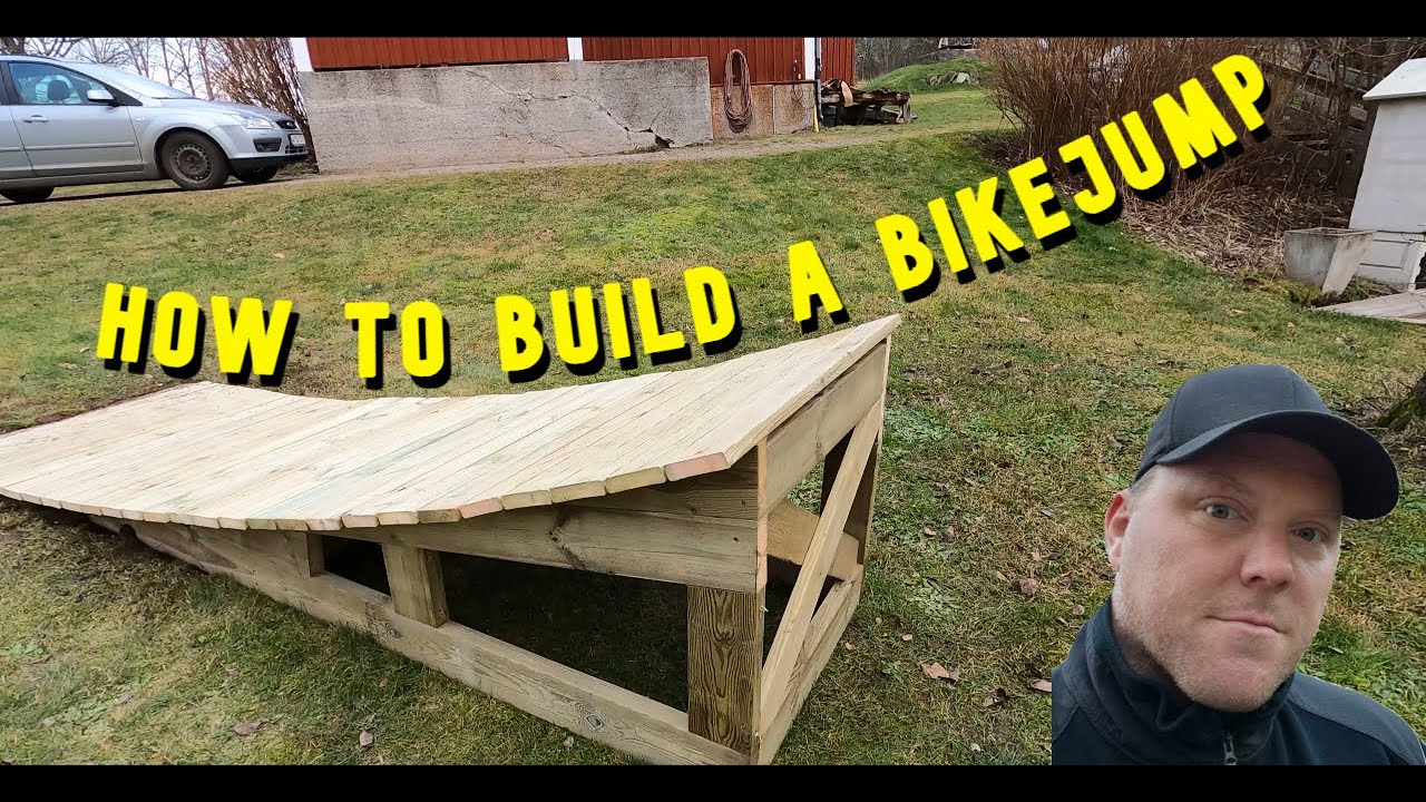 How To Build A Big Bike Jump - YouTube