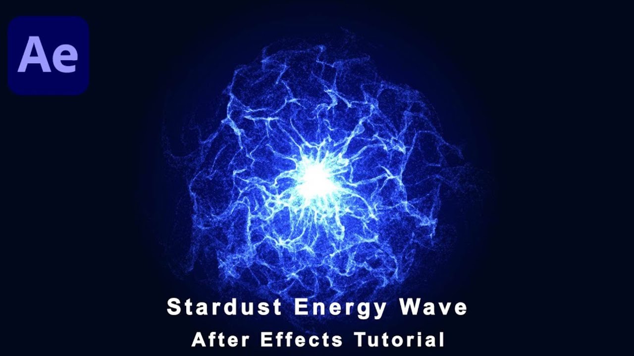 After Effects Tutorial - Energy Wave FX with Stardust Plugin - YouTube