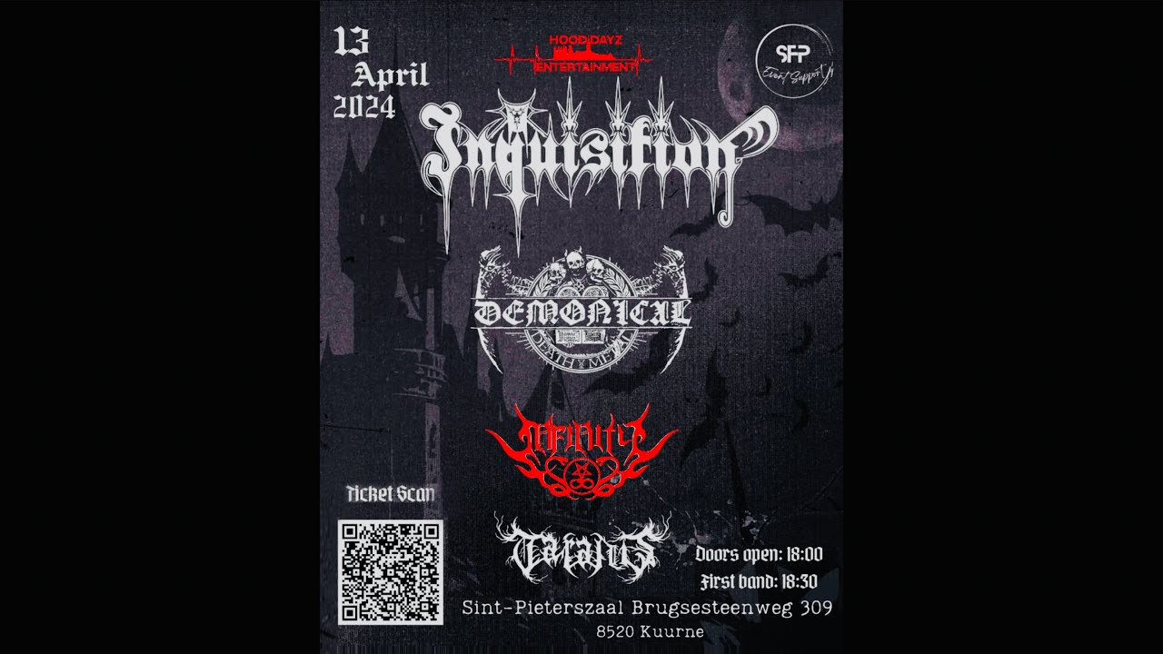 Titans Of Darkness Tour 2024 -13 April 2024 - Infinity - Black Metal ...