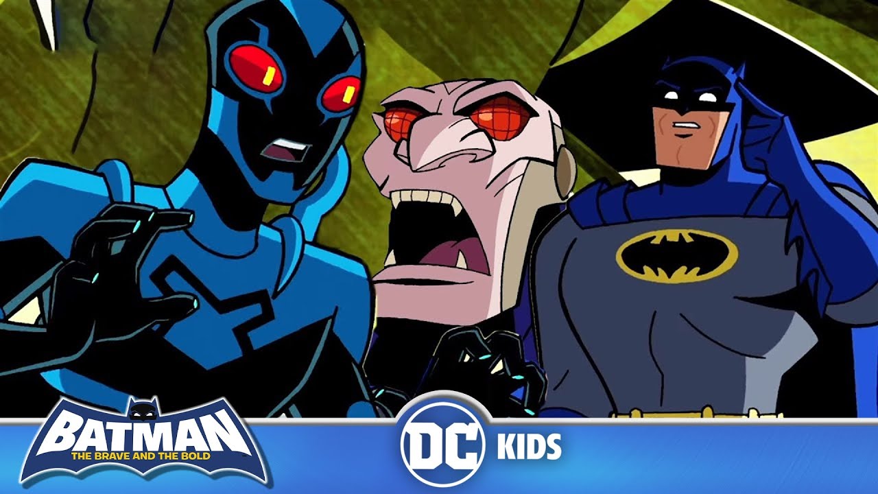 Batman: The Brave and the Bold En Latino | Escarabajo Azul le salva la ...
