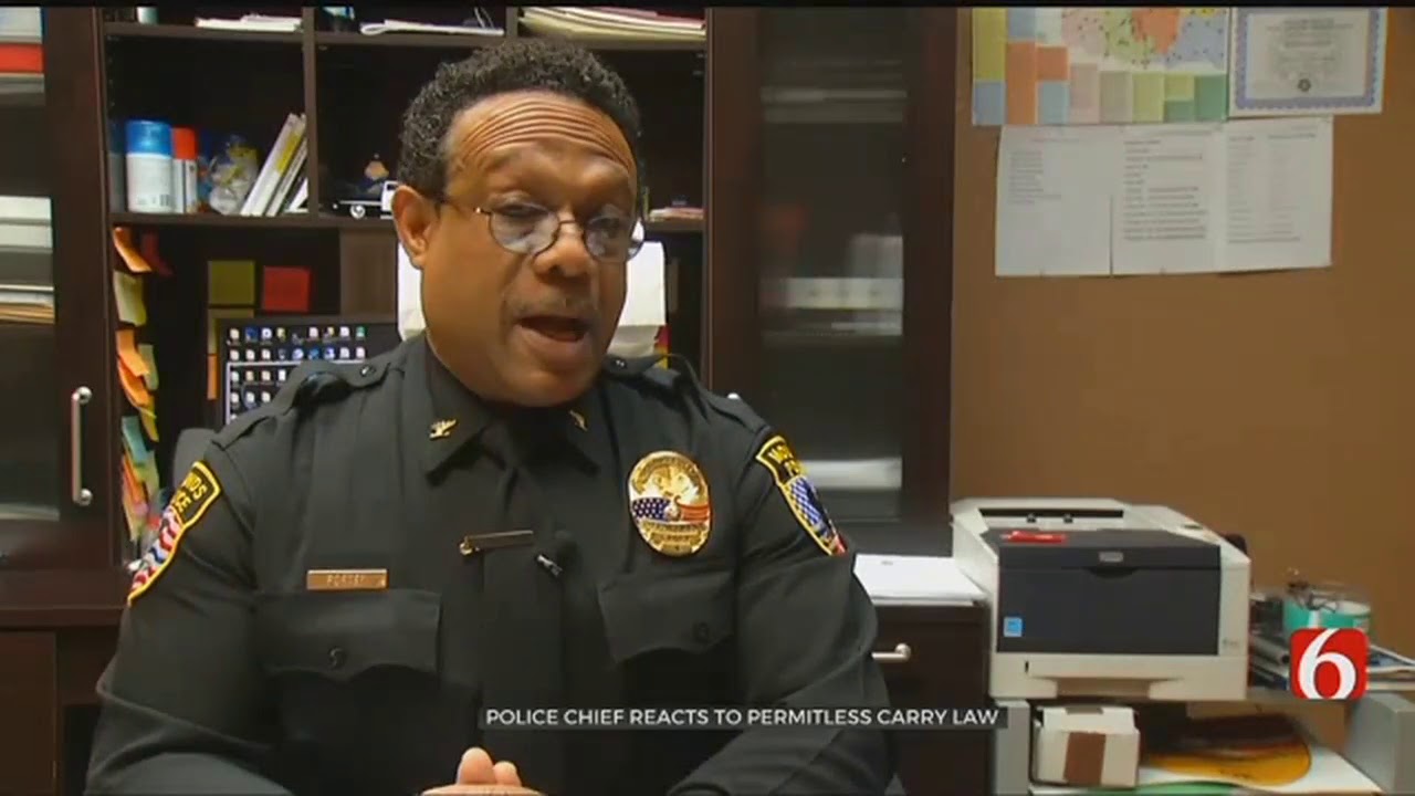 Mounds Police Chief Reacts To Permitless Carry Law - YouTube