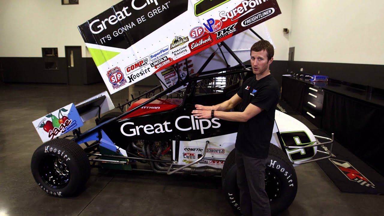 Exterior Breakdown of a 410 Winged Sprint Car with Kasey Kahne - YouTube