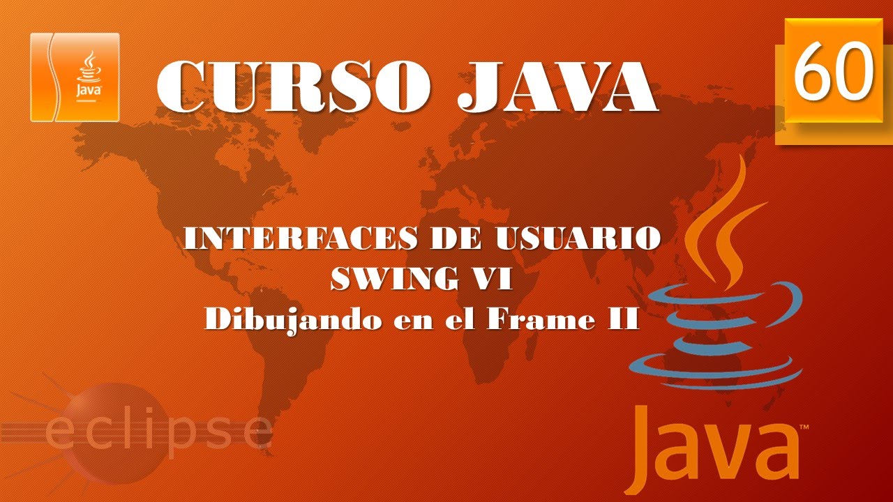 Curso Java Aplicaciones gráficas. Swing VI Dibujando en el Frame II. Vídeo 60 - YouTube