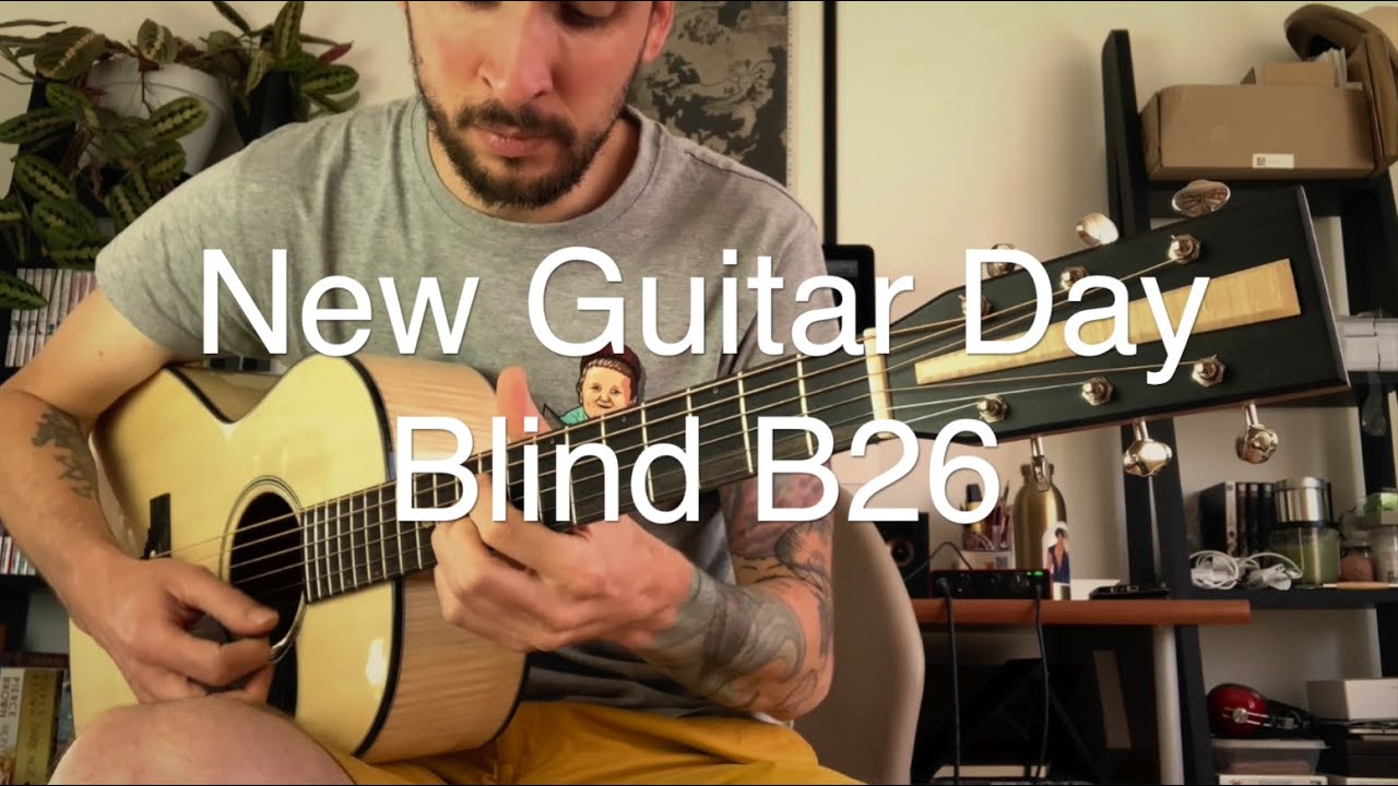 My brand new Blind B26 Maple - YouTube