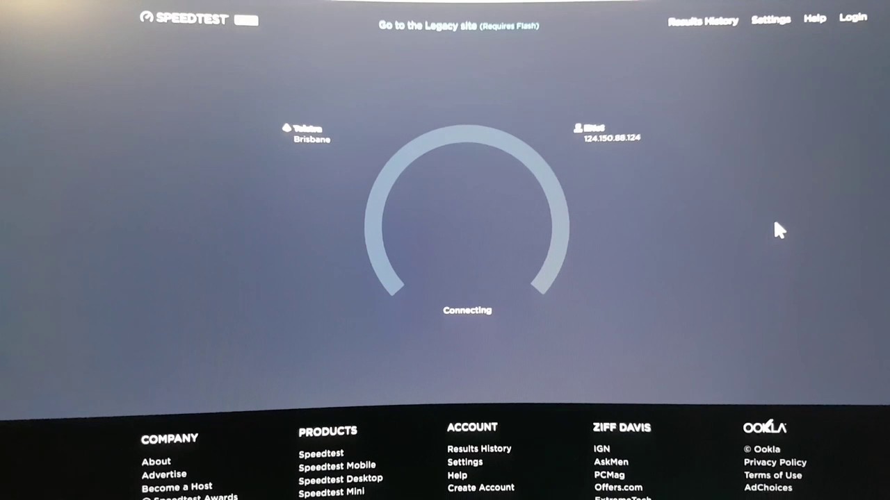 NBN virgin speed test - YouTube
