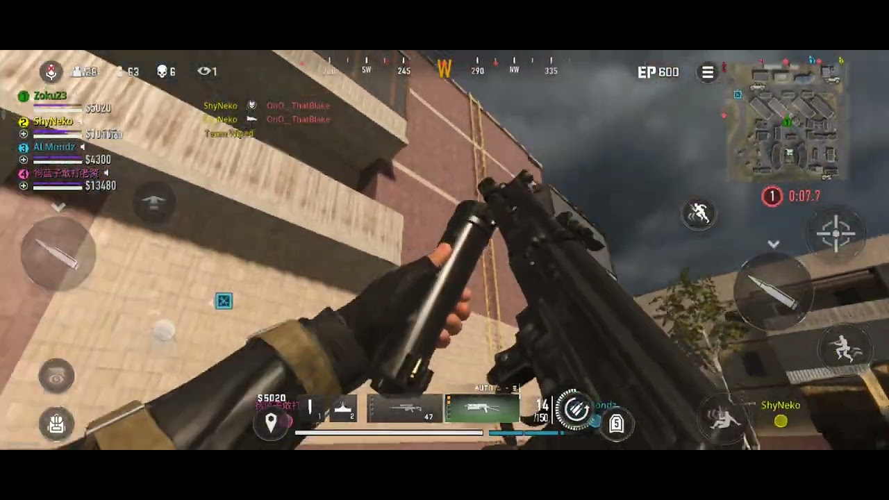 Warzone mobile RPG 18fragów - YouTube