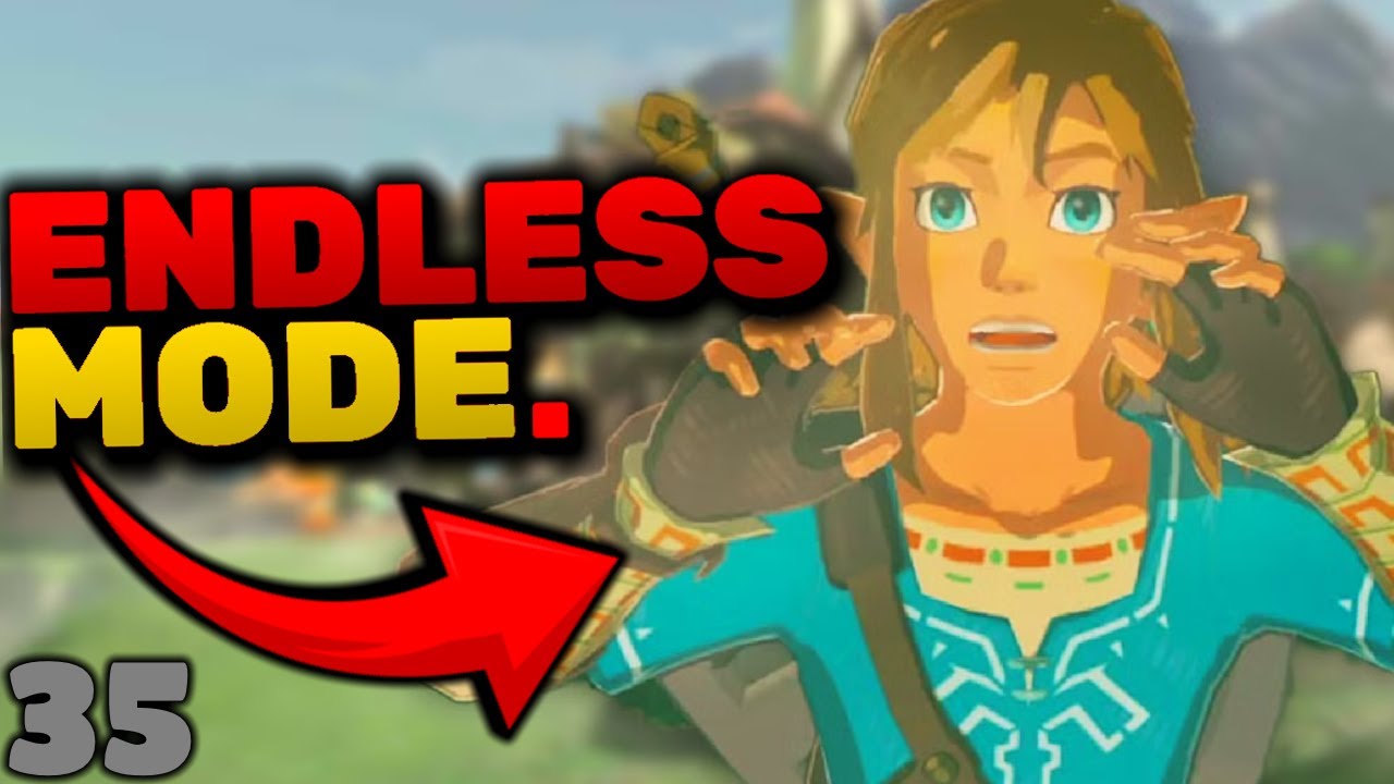 Trying the Zelda Botw ENDLESS MODE CHALLENGE - YouTube