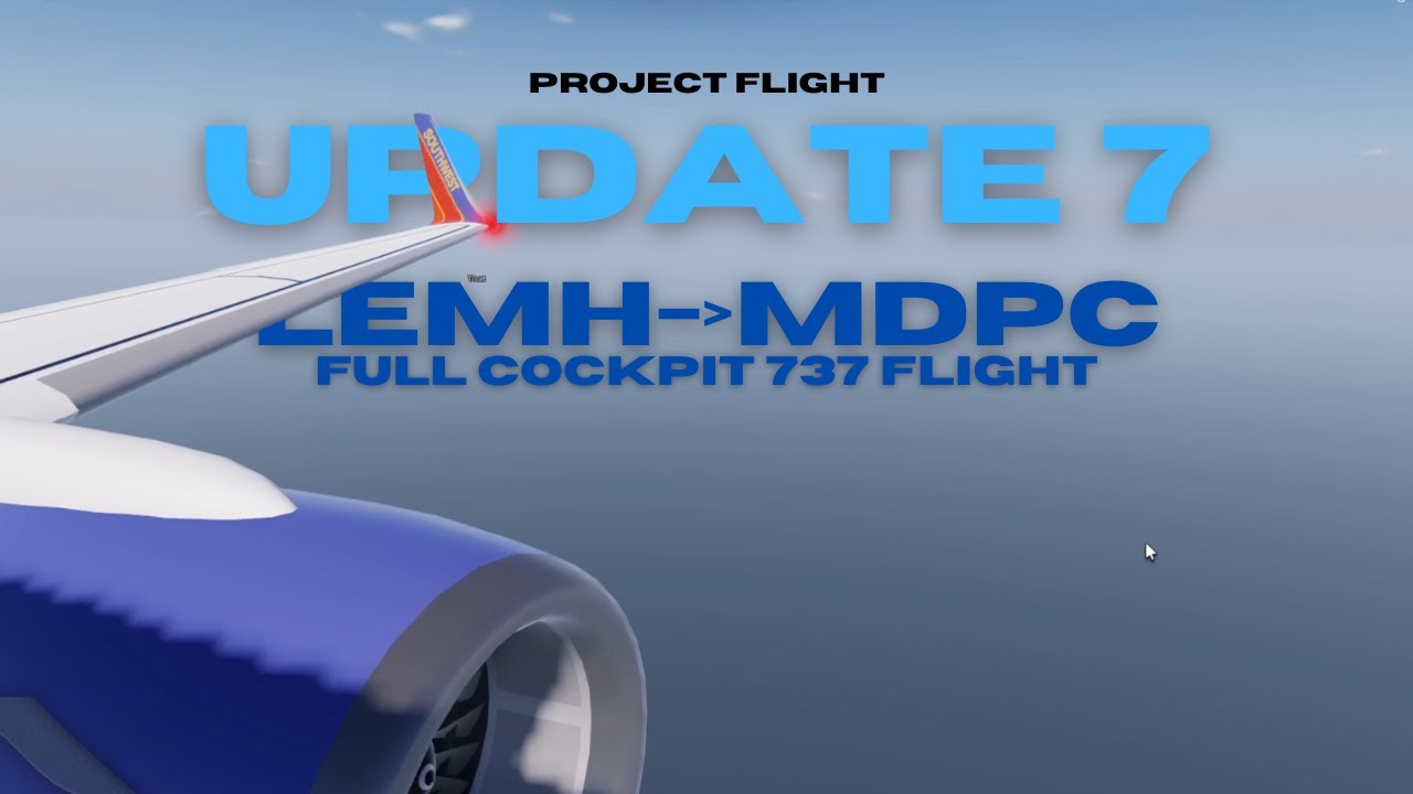 737 COCKPIT FLIGHT | PF UPDATE 7 | LEMH -- MDPC - YouTube