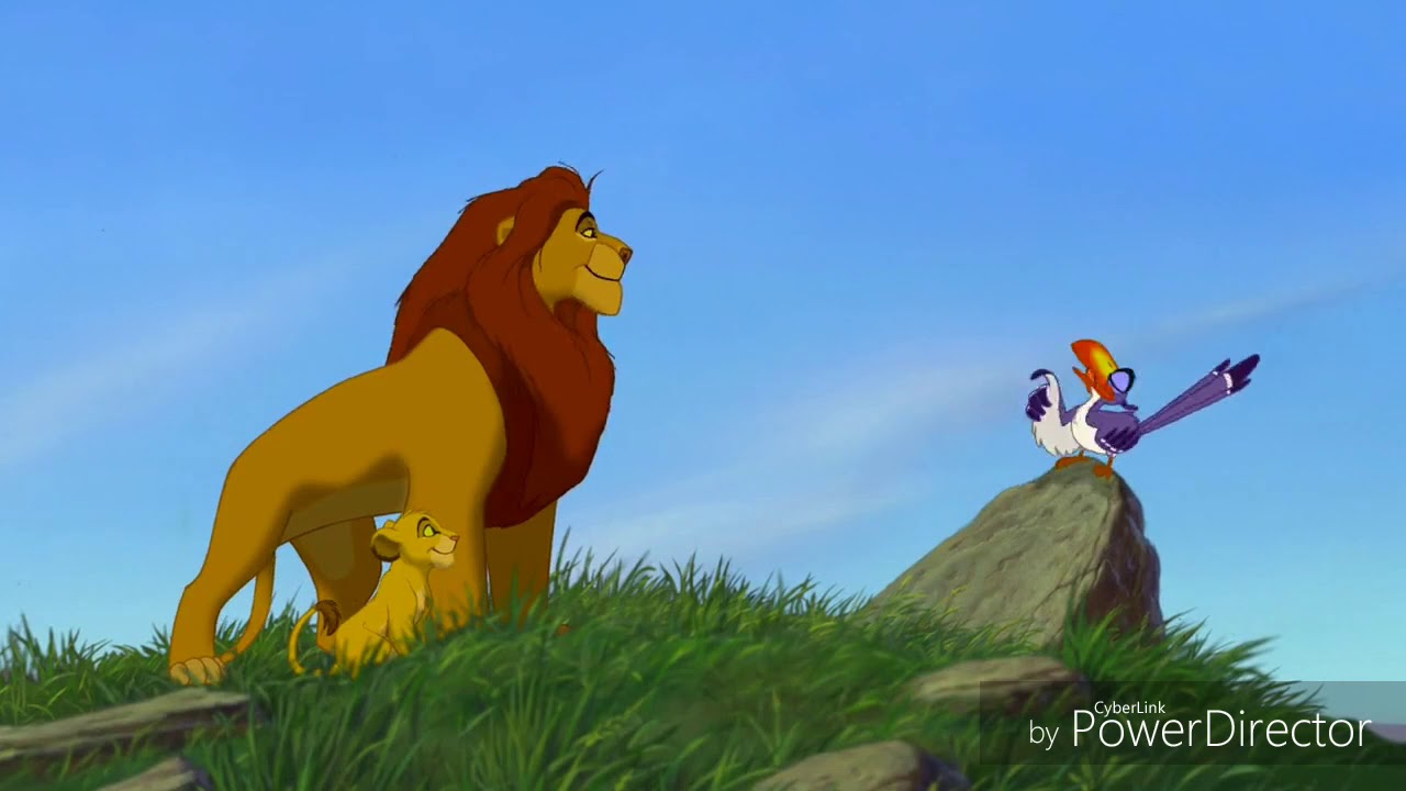 The Lion King - Simba's Pouncing Lesson - YouTube