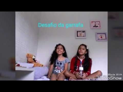 Primeiro video no canal : desafio da garrafa💦💦