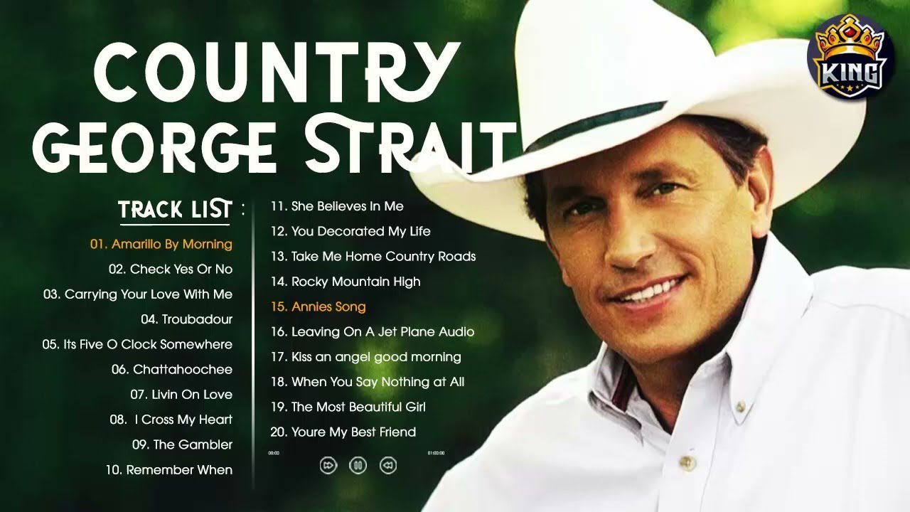 Best Songs of George Strait - George Strait Greatest Hits Full Album ...