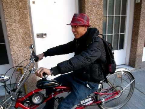 bicimoto chopera tuning - YouTube