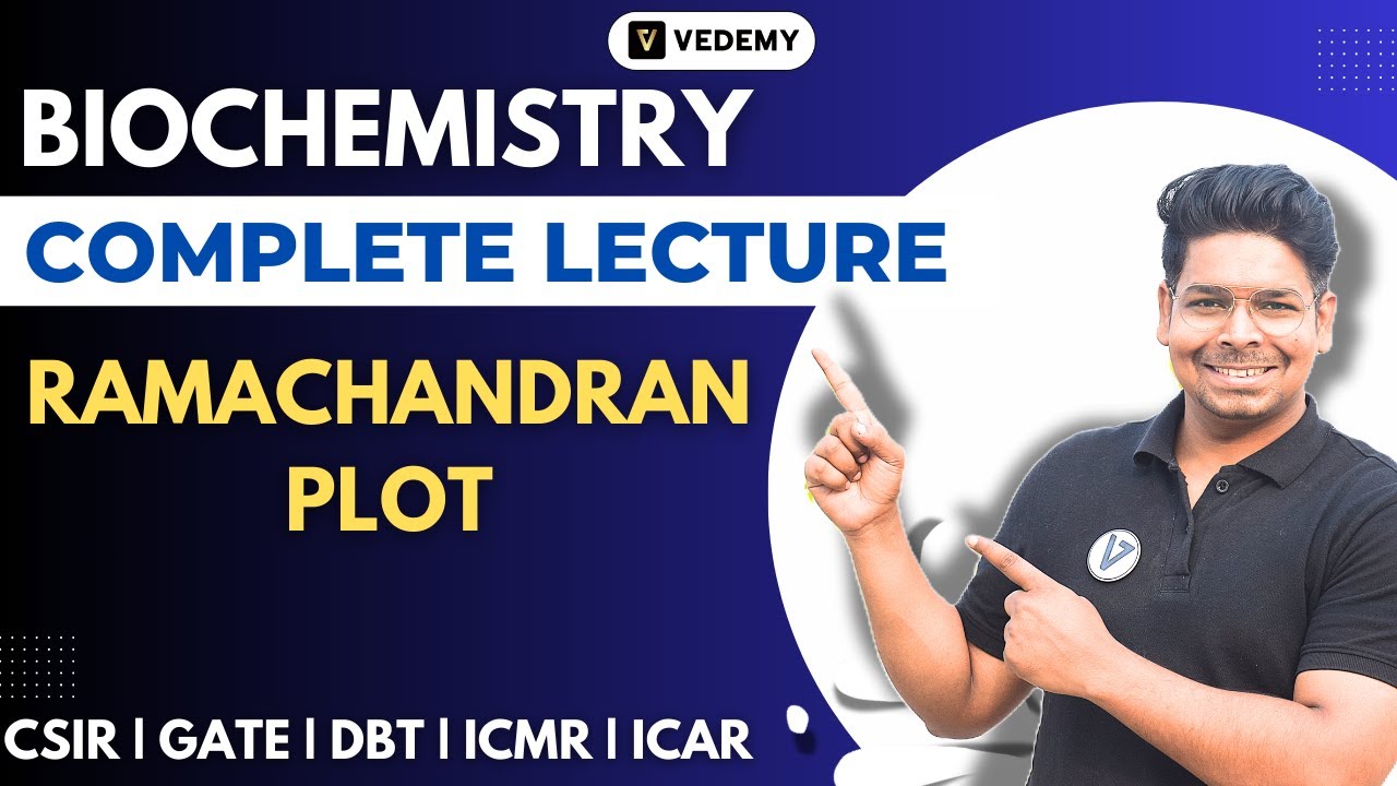 Ramachandran Plot | Biochemistry | By Virendra Singh | CSIR | GATE | DBT | ICMR | CUET | IIT JAM ...