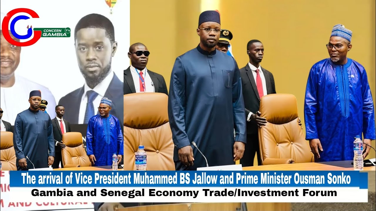 Prime Minister Ousman Sonko/Vice President Muhammed BS Jallow, Economy ...