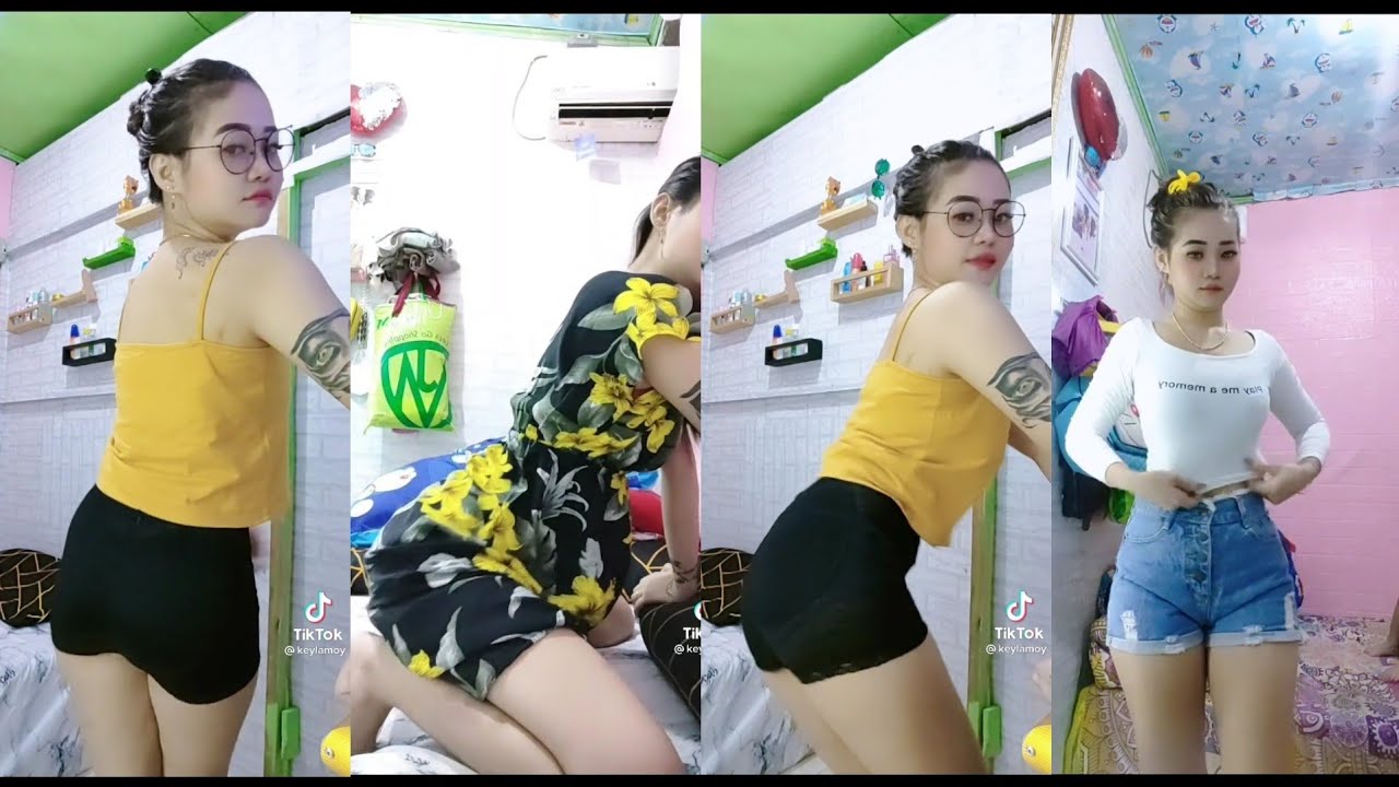 Tik Tok Tembem si Cantik bahenol body goal goyangnya bikin ngilu 😰🤤 - YouTube