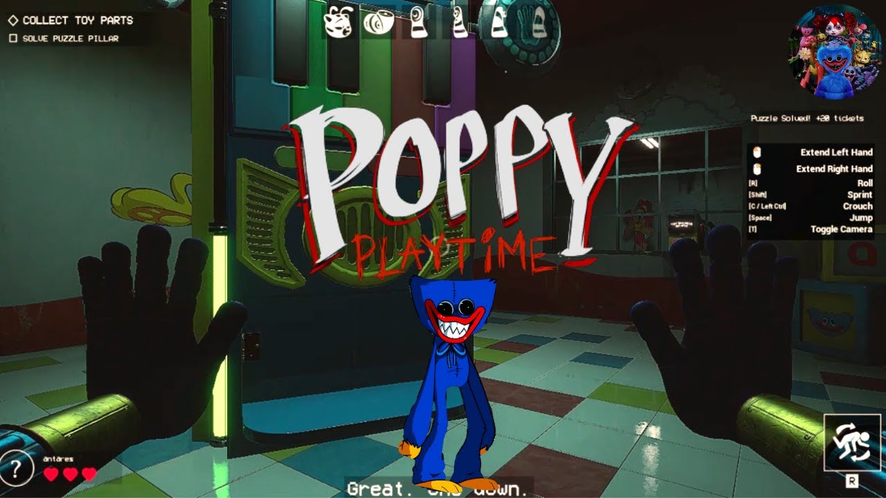 Project Poppy Playtime | Secrets Revealed The First Puzzle Uncovered ...