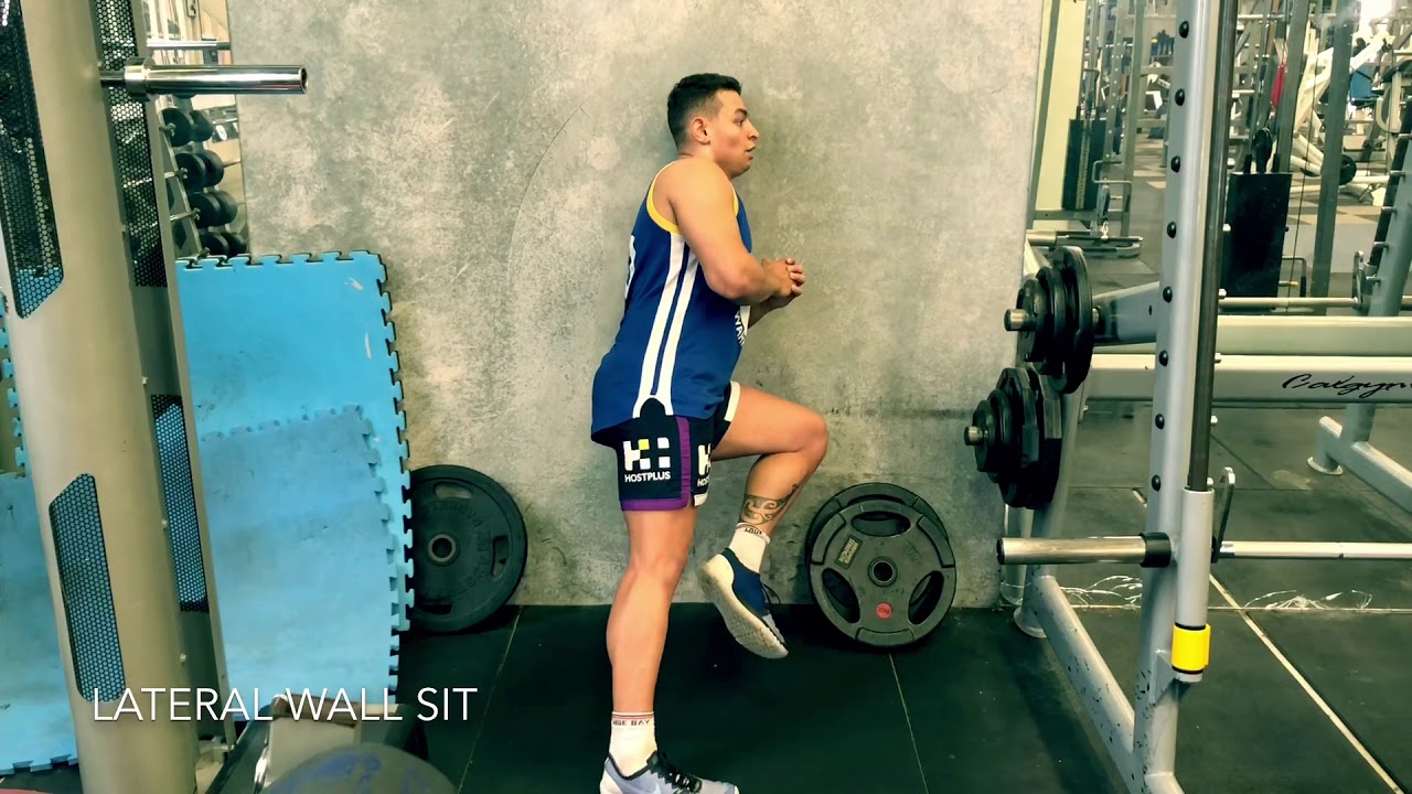 Lateral wall sit - YouTube