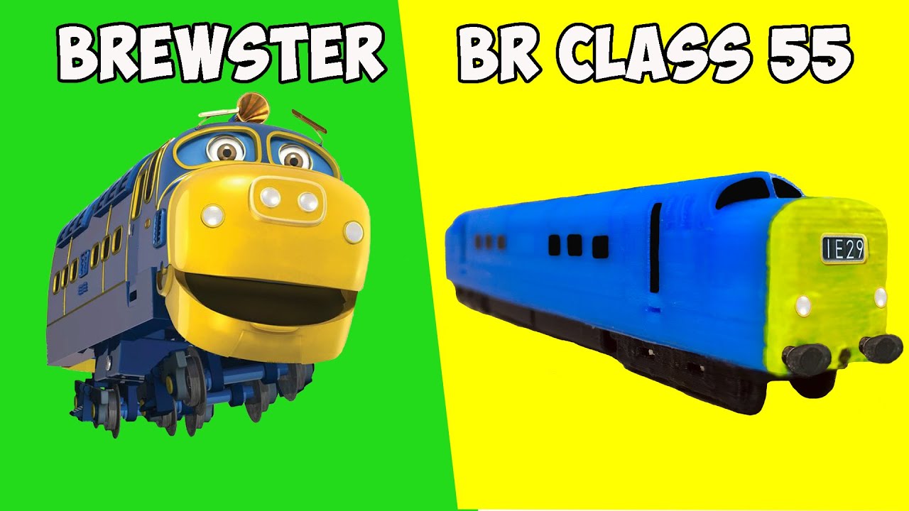 British Rail Class 55 model - 3d print - YouTube