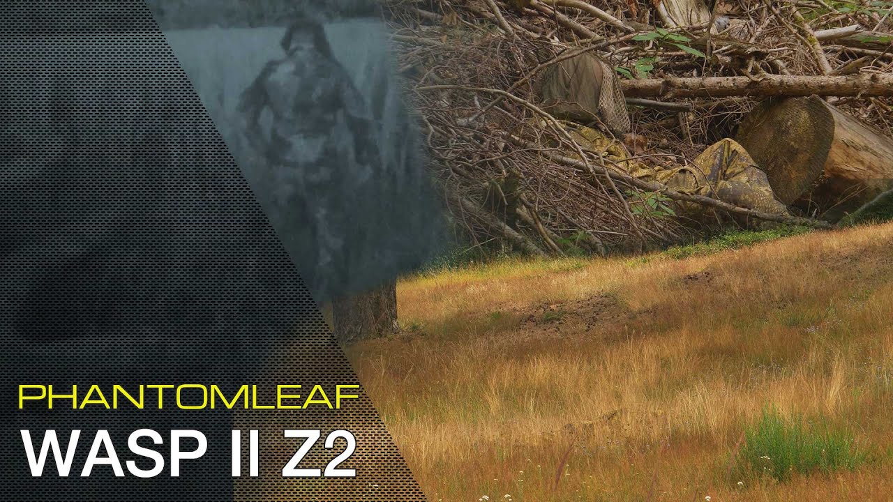 DIE PHANTOMLEAF STORY - TEIL3: TARNUNG FÜR ARIDE GEBIETE - WASP II Z2 ...