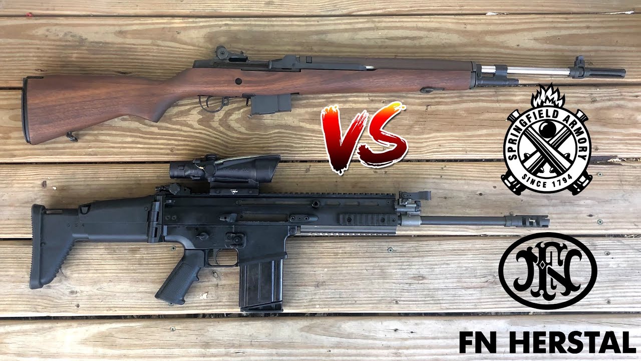 308 Battle Rifle Comparison - YouTube