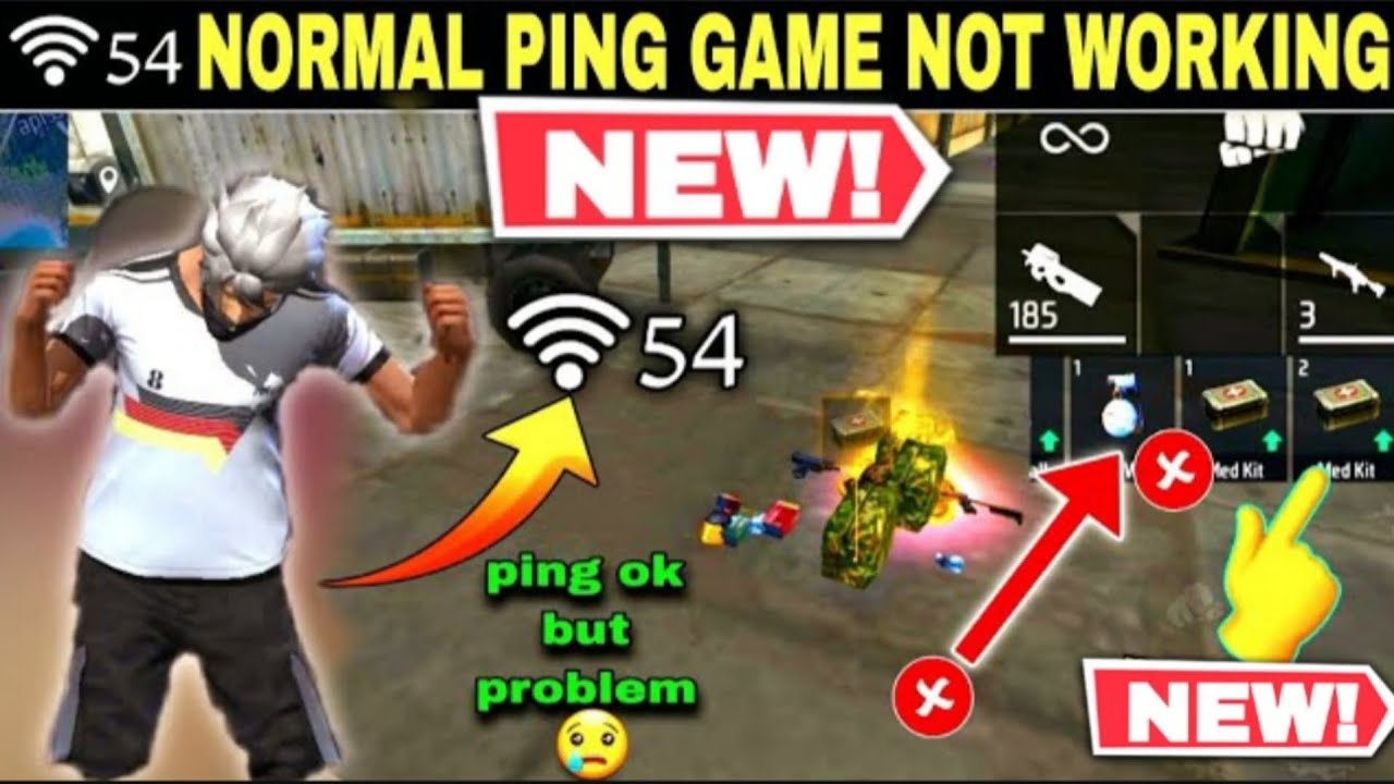 Free Fire Normal Ping Not Working/ Free Fire High Ping Problem/FF ...