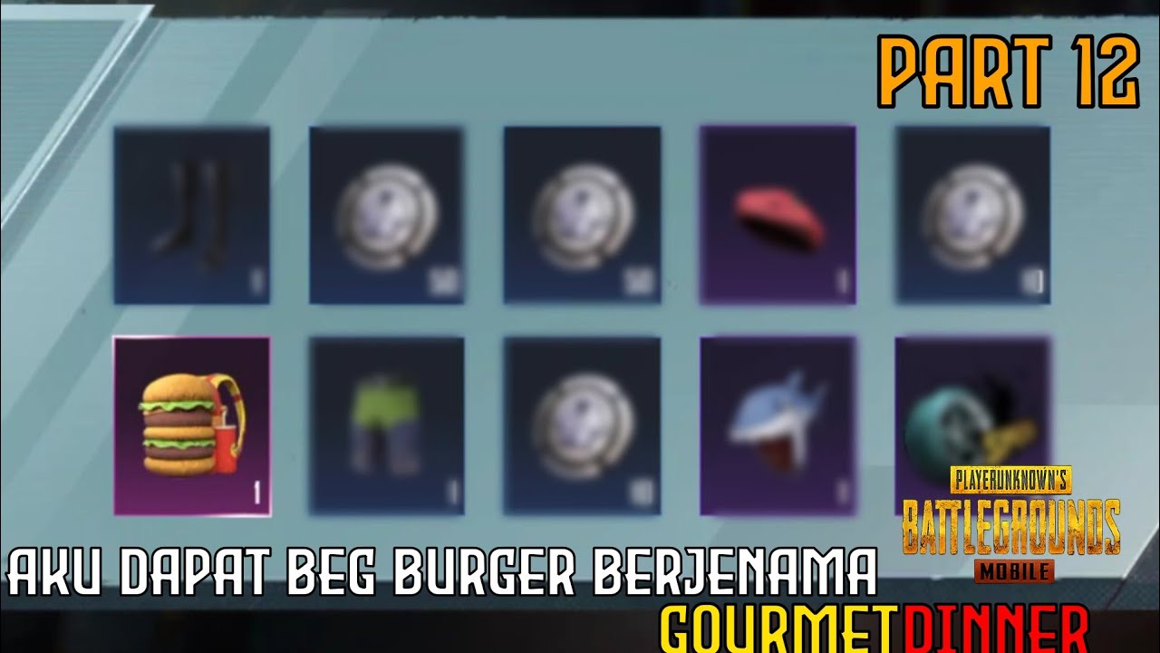 Aku Dapat Beg Burger Berjenama "Gourmet Dinner" 🍔 Di Lucky Royale Shop ...