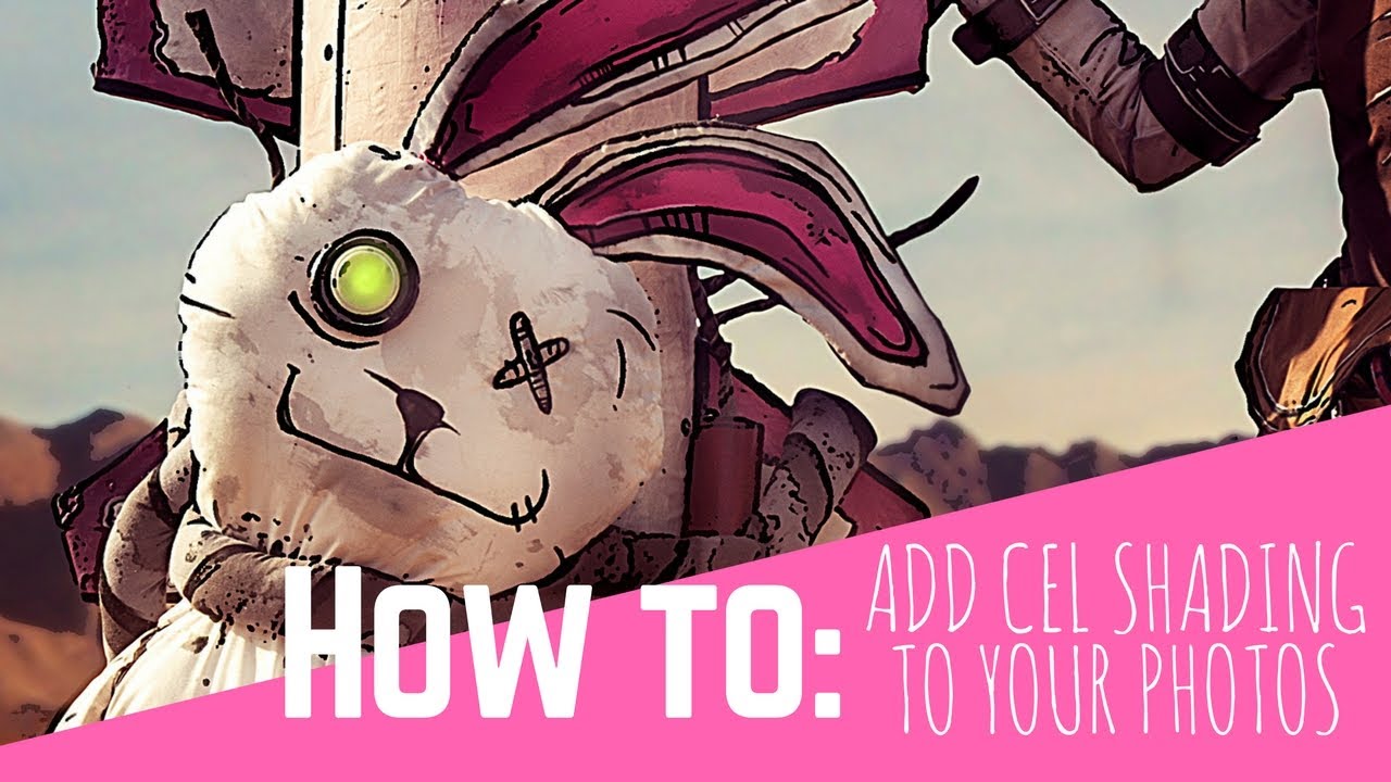 How To: Cel Shade Your Photo - YouTube