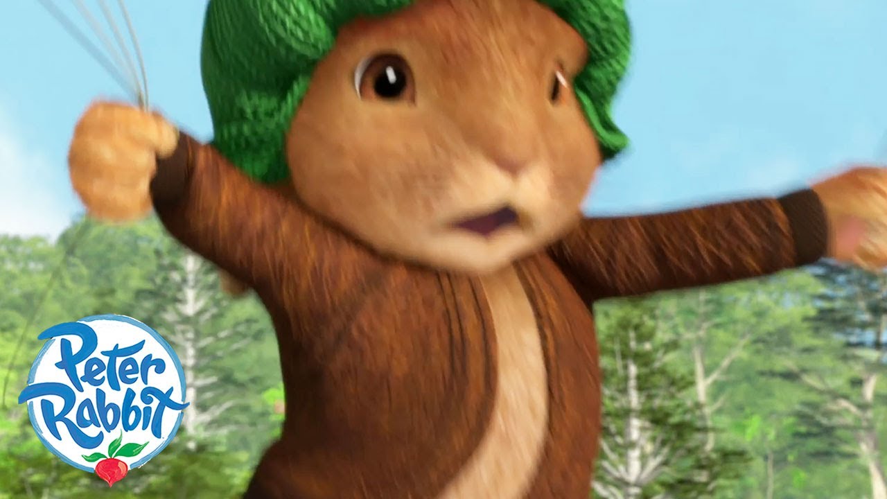 @OfficialPeterRabbit - Quick, Fly Away Benjamin!🪁🪁🪁 | Cartoons for Kids ...