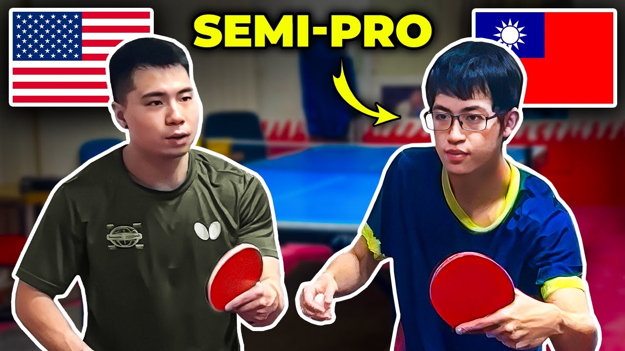 Improving Table Tennis FOOTWORK With New Drills 🇹🇼 - YouTube