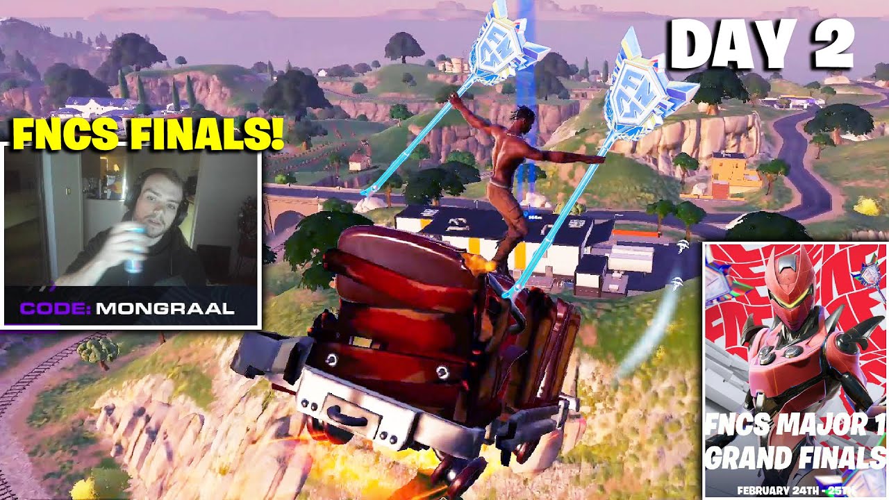 Mongraal in DAY 2 of FNCS GRAND Finals! | (GAME 7-12 HIGHLIGHTS) - YouTube