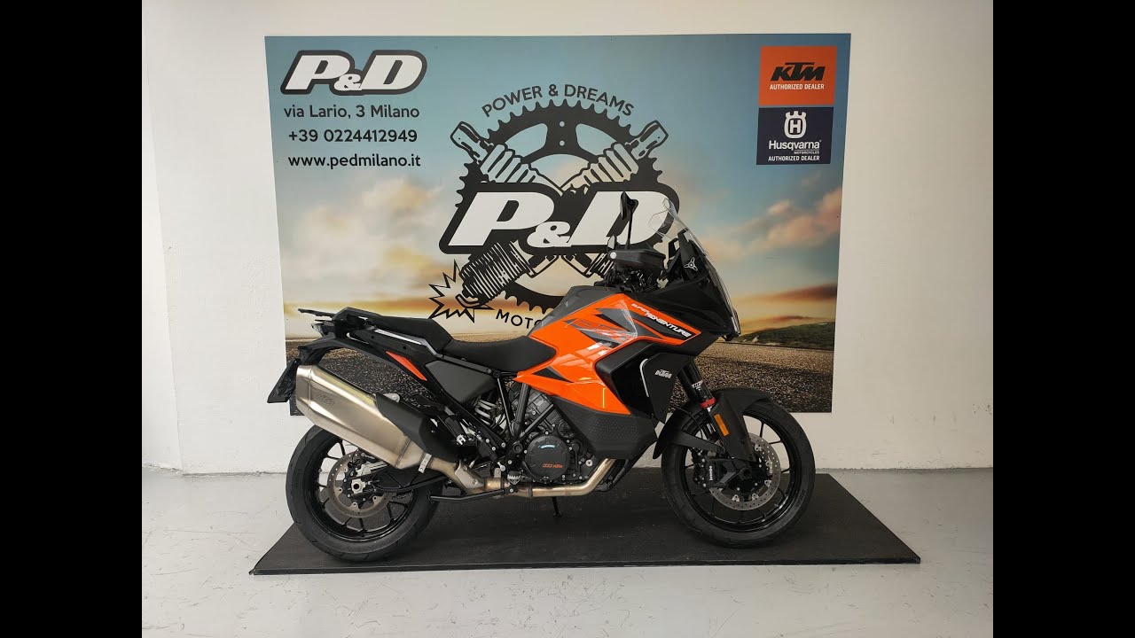KTM 1290 Super Adventure S (2022) usata a Milano - YouTube