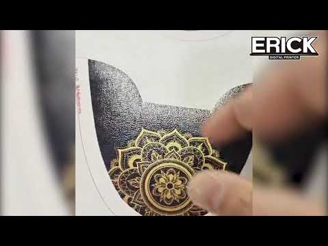 UV printer for leather printing shoes leather - YouTube