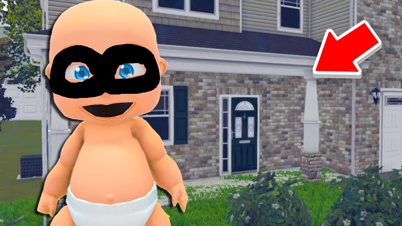 Baby BREAKS INTO DADDYS HOUSE... (Who's Your Daddy?) - YouTube